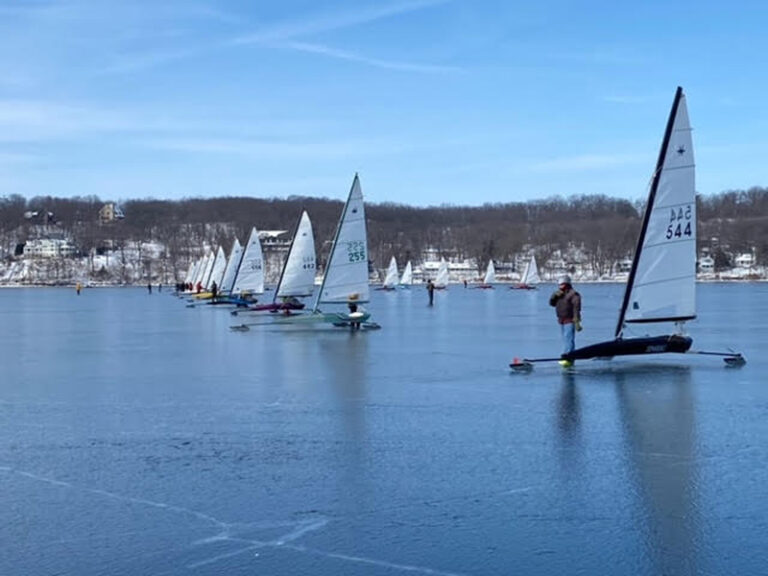 Ice Yachting: It’s Serious Business in Sodus Bay – Winter Guide: